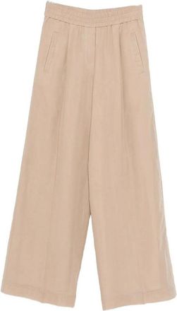 Brunello Cucinelli Pantalons D&eacute;contract&eacute;s - Cr&egrave;me