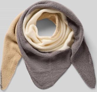 Kurt Beines Schal im Colour-Blocking-Design