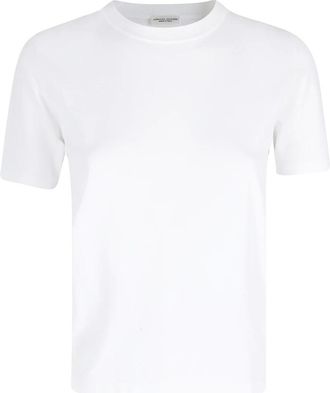 Roberto Collina Femme, Tops, Blanc, Taille: 36 FR Girocollo MC