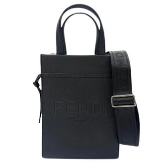Fendi Pre-owned Leder Schultertasche - - Pre-owned - Damen - Schwarzk - ONE SIZE