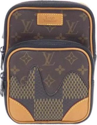 Louis Vuitton Pre-owned Damier Giant Amazone Slingback Shoulder Bag - Femme - Pre-owned - Brun - Taille: ONE Size