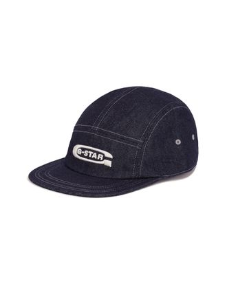 G-Star G-Star Herren Flat Brim 5 Panel Cap, Blau (raw Denim D25379-E023-001), PC
