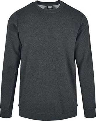 Urban Classics T-Shirt Basic Terru Homme Sweat-Shirt Gris Sombre chiné XL