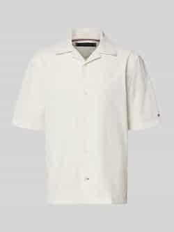 Tommy Hilfiger Relaxed Fit Freizeithemd aus Seersucker-Material