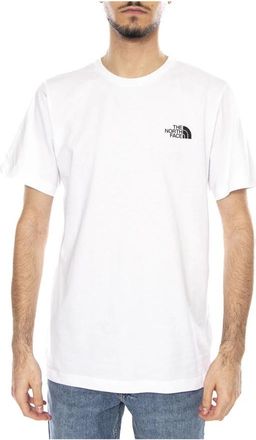 The North Face Homme, Sport, Blanc, Taille: S M Half Dome Photo SS Tee