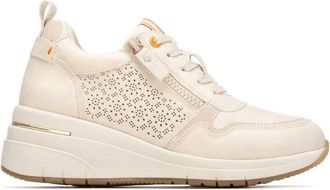 Refresh Sportschuhe Sneaker Damen Beige - Bequeme und vielseitige Schuhe - Casual Mode - Modell 17505202 (Gr&ouml;&szlig;e 37)