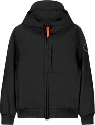 Gertrude Homme, Sweatshirts et sweats à capuche, Noir, Taille: L Veste Urbaine Softshell à Capuche