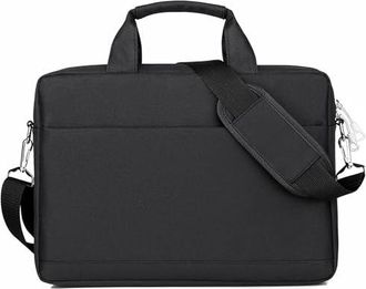 Generic Sac à main unisexe léger pour ordinateur, sac à main avec fermeture éclair, design multicouche, sac de bureau adapté pour les voyages daffaires, les r