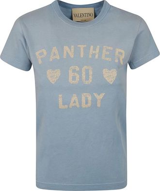 Valentino Garavani Femme, Tops, Bleu, Taille: 42 FR T-Chemises