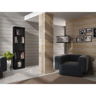 Topeshop Topeshop - 40CM regalschrank f&uuml;r buchbinder farbe schwarz f&uuml;r zuhause f&uuml;r das b&uuml;ro