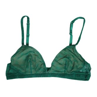 Dolce & Gabbana Femme, Sous-v&ecirc;tements, Vert, Taille: 38 FR Soutien-gorge souple