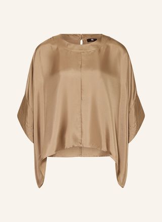 Riani Riani Blusenshirt Aus Seide braun
