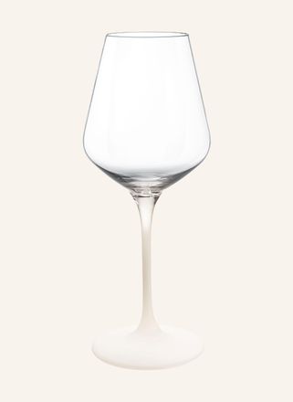 Villeroy & Boch Wei&szlig;weinglas, Set 4tlg. Manufacture Rock Blanc weiss