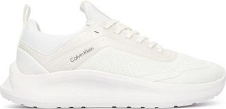 Calvin Klein Sneakers Light Eva Run Laceup Sock Jelly HW0HW03434 Wei&szlig;