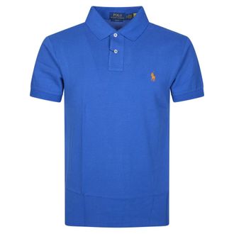 Polo Ralph Lauren Slim Fit Polo - - Tops - Herren - Blau - L
