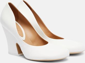 Dries Van Noten Pumps aus Leder