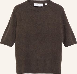Comma Comma Strickshirt braun