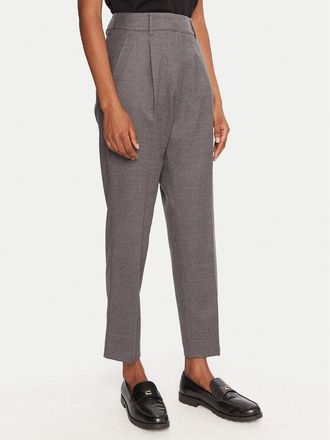 Max Mara Stoffhose Caldaia 2525136152 Grau Regular Fit