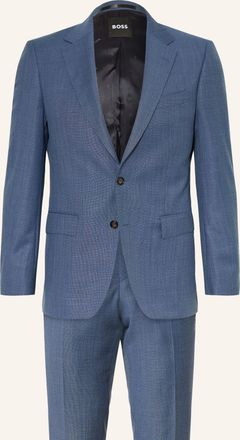 HUGO BOSS Anzug Huge Slim Fit blau