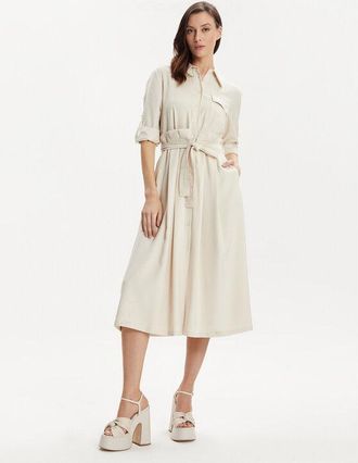 Max & Co. Hemdkleid Armilla 2416221032200 Beige Regular Fit