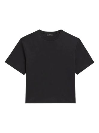 Theory T-Shirt mit rundem Ausschnitt - Schwarz