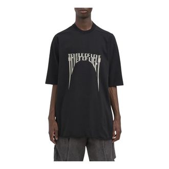 Rick Owens T-Shirt Jumbo SS - Homme - Tops - Noir - Taille: M