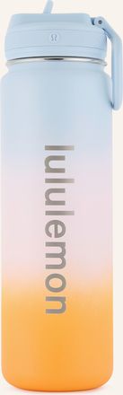 lululemon Lululemon Trinkflasche Back To Life blau