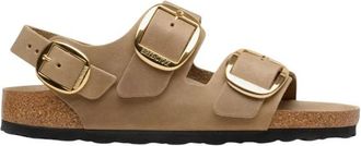 Birkenstock Femme, Chaussures, Brun, Taille: 40 EU Milano Big Buckle