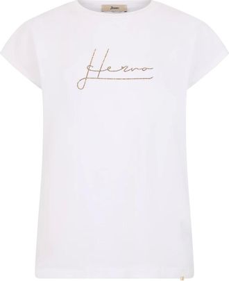 Herno Femme, Tops, Blanc, Taille: 38 FR T-Chemises