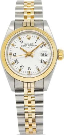 Rolex Pre-owned Date 26mm - Wei&szlig;