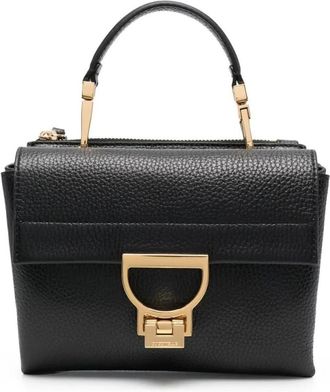 Coccinelle Femme, Sacs, Noir, Taille: ONE Size Handbag Grained Leather 001