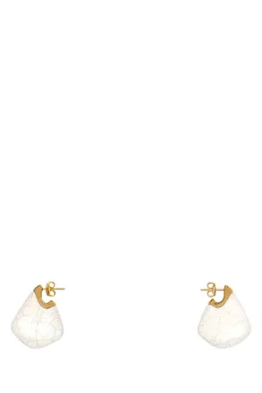 Bottega Veneta Finn Earring - White