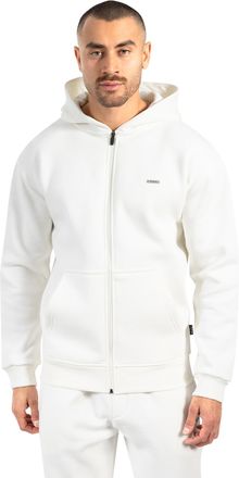 Smilodox Zip Hoodie Herren Ilyas, Strickjacke mit Logo auf der Brust, durchgehendem Frontzipper, weichem Stoff, Hoody Gerippter Bund f&uuml;r stabilen Sitz, ideal f