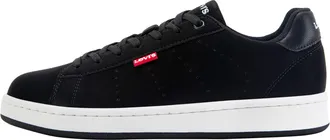 Levi's Avenue Normal Lace Sneaker, Brilliant Black, 36 EU, Brilliant Black, 36 EU