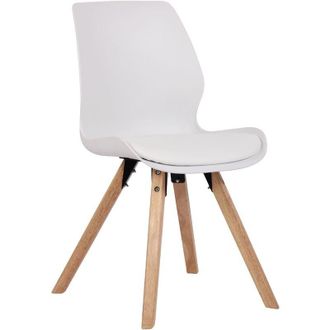 Clp Chaise de lune blanche, plastique