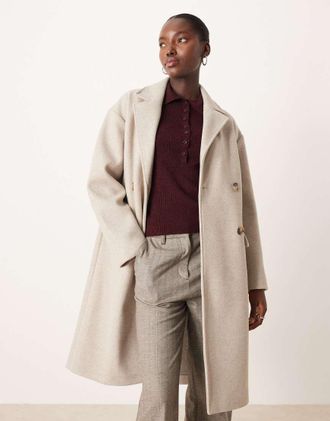 Mango Manteau habill&eacute; - Beige-Neutre