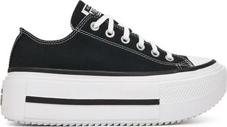 Converse Sneakers aus Stoff Converse Chuck Taylor All Star Lift Double Stack Platform A15490C Schwarz