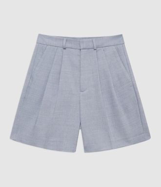 Anine Bing Short Carrie Steel Blue