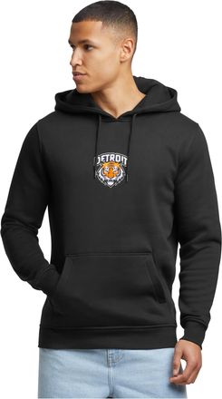 Mister Tee Detroit Tiger Head Hoody Black, L