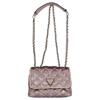 Guess Giully Mini Flap Bag - - Bags - Damen - Rosa - ONE SIZE