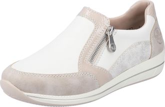 Rieker Damen Slipper N1151-61 wei&szlig; Gr. 41