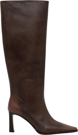 Michael Kors Femme, Chaussures, Brun, Taille: 37 EU Botte haute Darrah