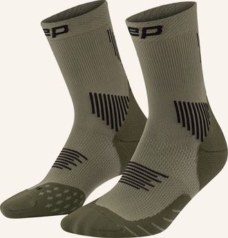 CEP Cep Laufsocken Core Run Mid Cut gruen