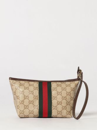 Gucci Mini sac &agrave; main en tissu GG Supreme avec motif &agrave; rayures