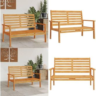 vidaXL Vidaxl - Gartensofa 120 cm Massivholz Akazie - Holzbank - Gartenbank - Outdoor Sofa - Lounge Möbel - Akazienholz - Home & Living