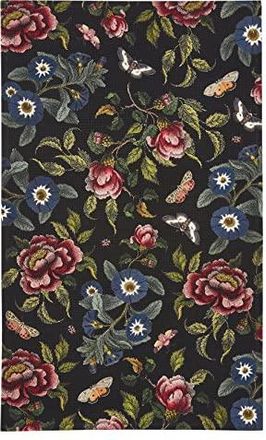 Spode Geschirrtuch, Schwarz