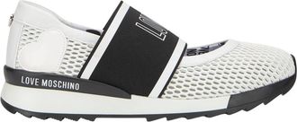 Moschino Ballerinas mit Gummizug - - Shoes - Damen - Wei&szlig; - 38 EU
