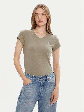 G-Star Raw T-Shirt Eyben D24533-4107 Gr&uuml;n Slim Fit