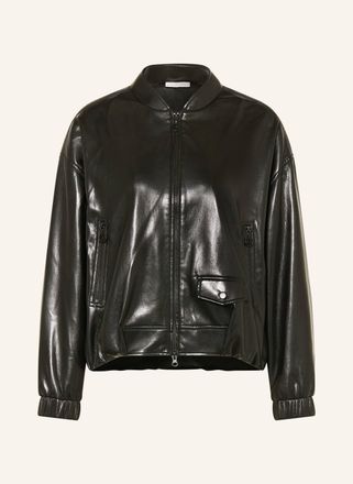 Sportalm Blouson In Lederoptik schwarz