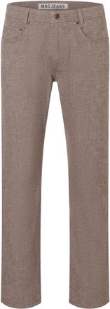MAC Broeken Stoffhose MAC Arne, Herren, Gr. 33, L&auml;nge 34, beige (ginger braun), Web, Obermaterial: 97% Baumwolle, 3% Elasthan, unifarben, regular fit kn&ouml;chellang,